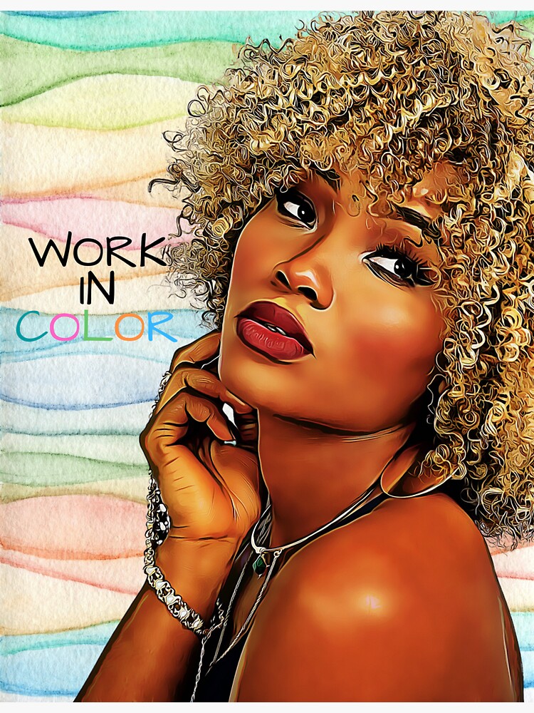 "Work In Color Artwork - Colorful Background" Sticker for Sale by ...