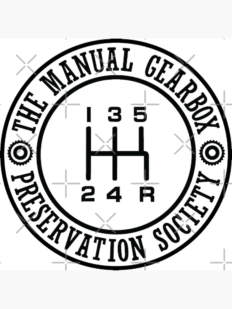 "Save The Manual Transmission" Poster for Sale by DigiArtza | Redbubble