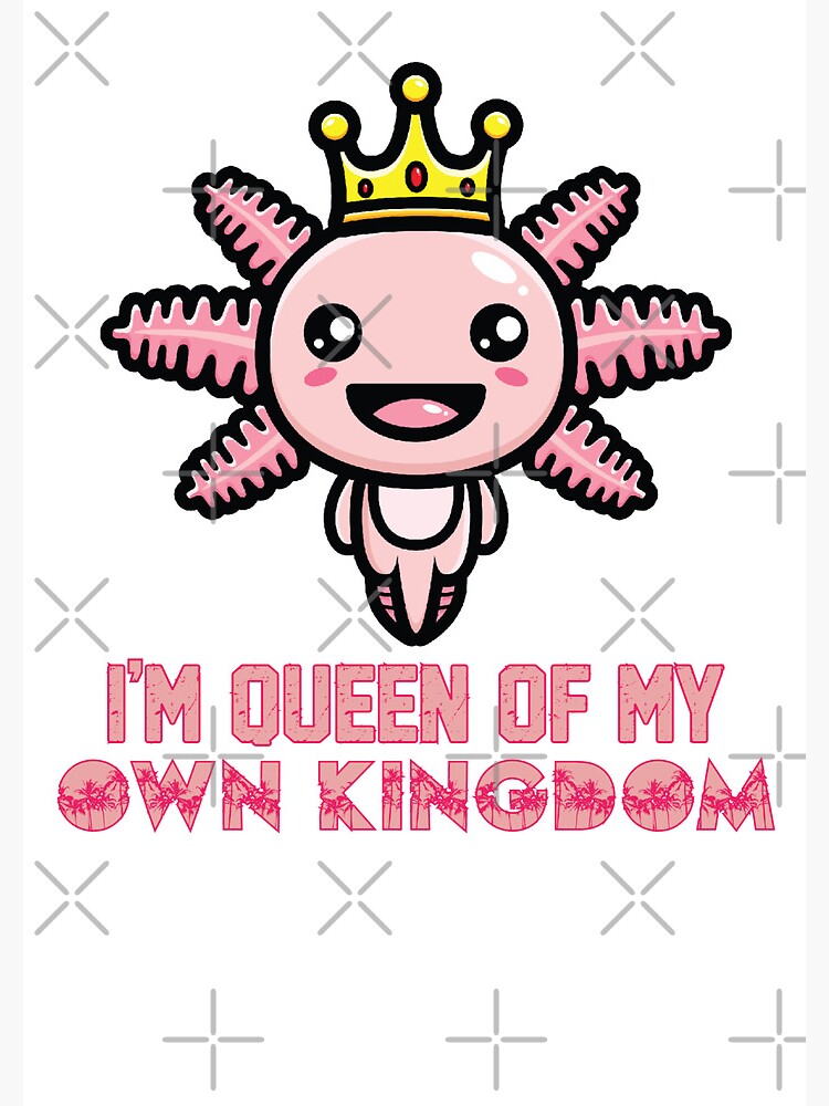 " Axolotls Amphibian queen Gift Funny Girls Teens Boys T-Shirt ...