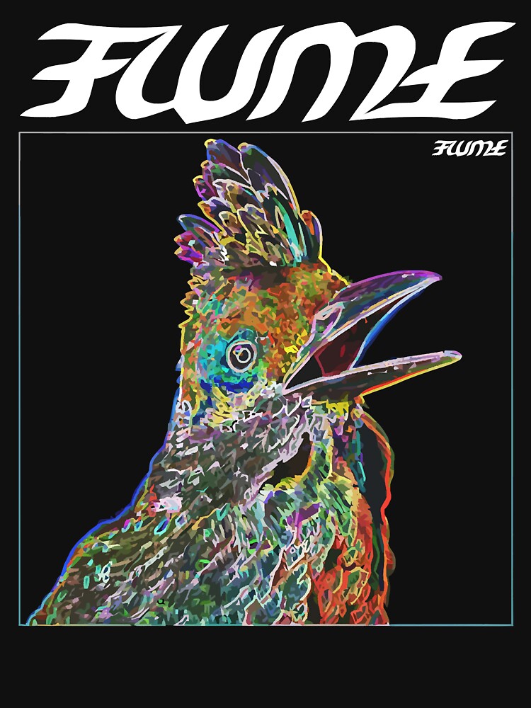 "Flume Merch Palaces Bird" T-shirt for Sale by LeslieNSmith | Redbubble ...