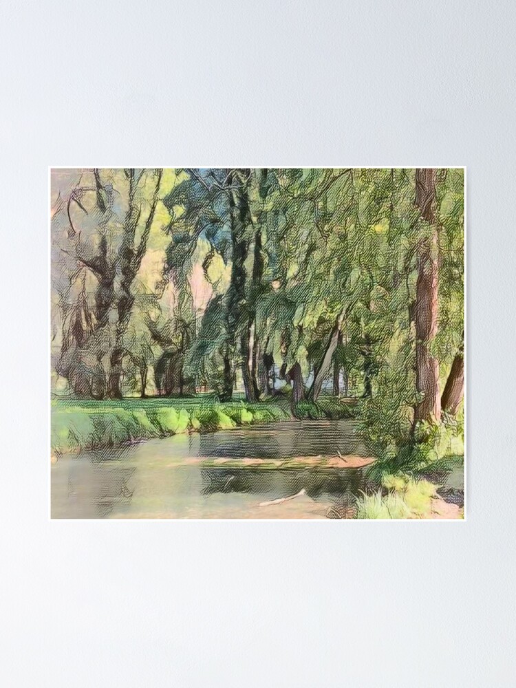 "Riverside" Poster for Sale by Bellisimasworld | Redbubble