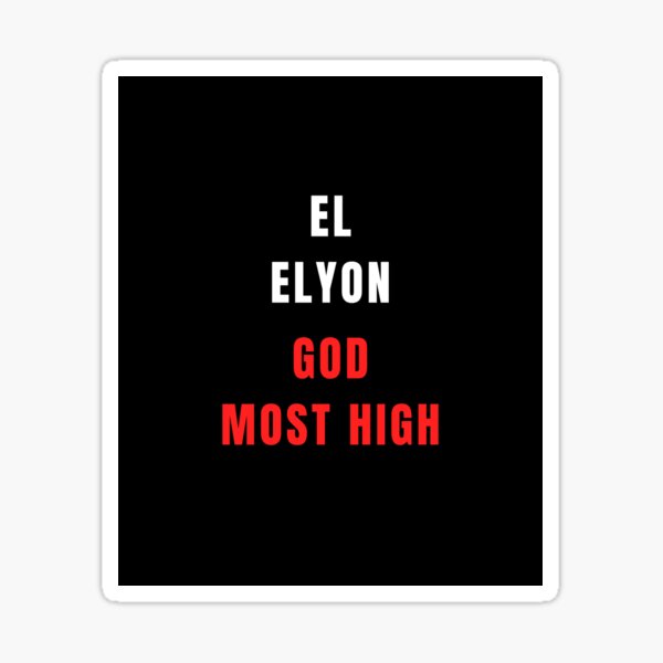 "El Elyon, Father, Blessed, Adoption, Forgiven, Bible verse, Bible ...