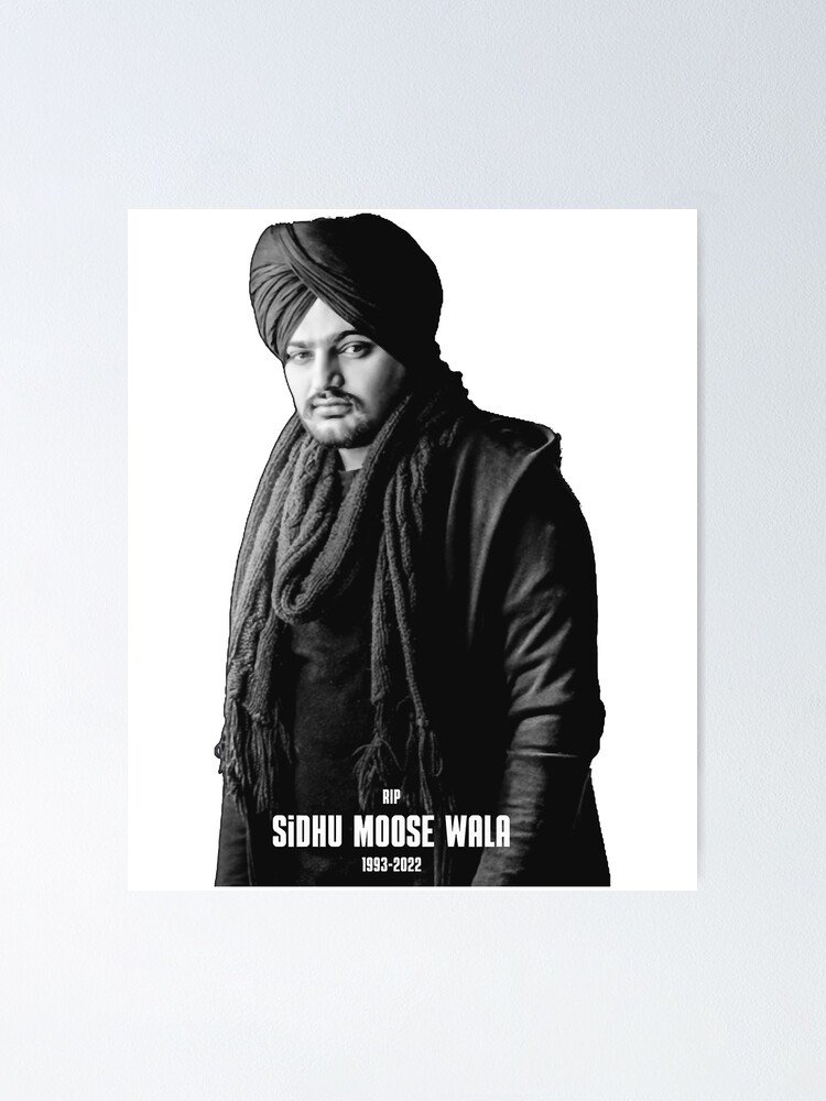 "Sidhu moose wala" Poster for Sale by SammySwift | Redbubble