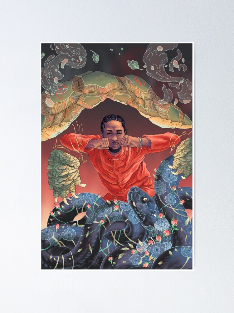 "Kung fu Kenny" Poster by victoriaeng | Redbubble