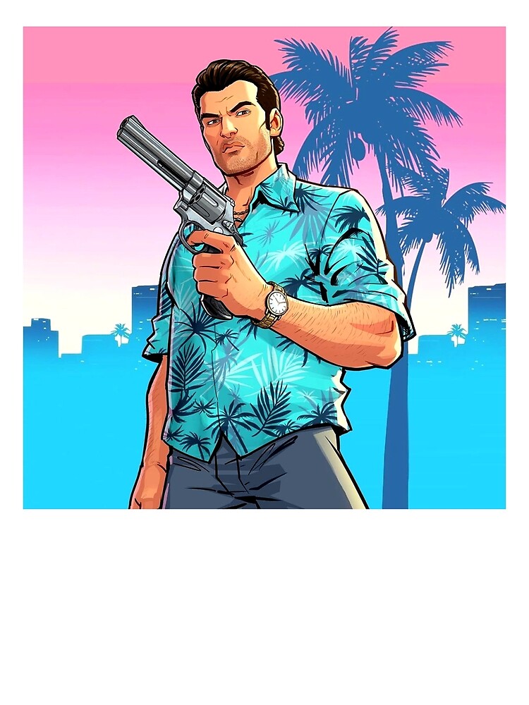 Tommy Vercetti Game Premium Matte Vertical Poster