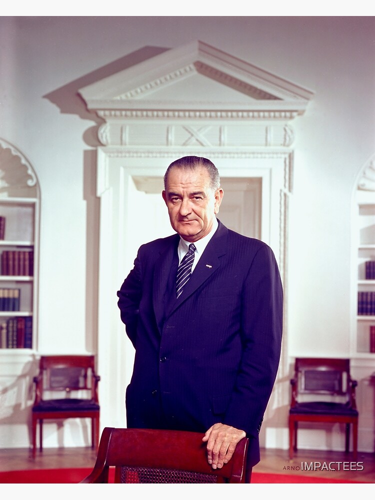 "LBJ" Poster by IMPACTEES | Redbubble