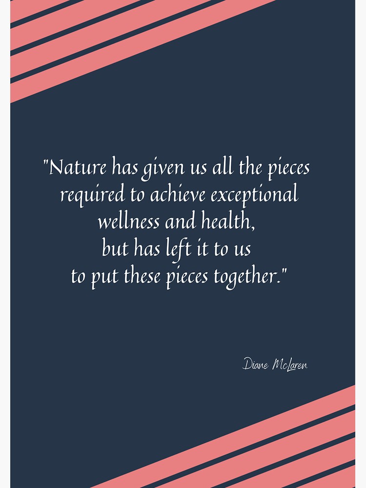 "Motivational Quote Achieve Wellness And Success" Sticker for Sale by ...