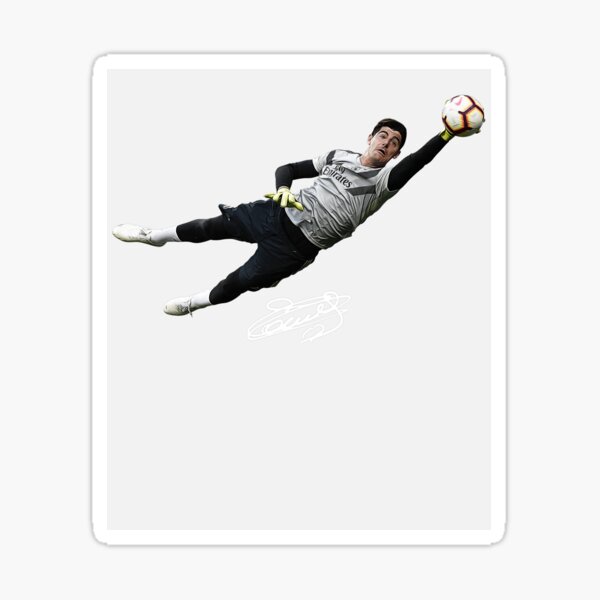 "Courtois Celebration Champion Hope" Sticker for Sale by jonathancallas ...