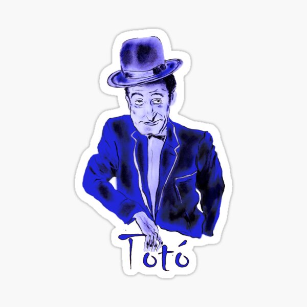 "TOTO TOTO TOTO" Sticker for Sale by FULLERFACTORY | Redbubble