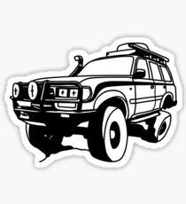 Land Cruiser Stickers | Redbubble