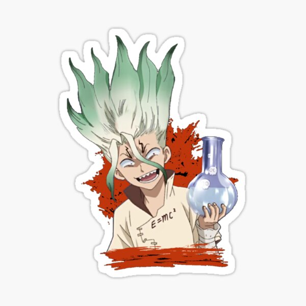 "Dr Stone Anime" Sticker for Sale by Anime-nez | Redbubble