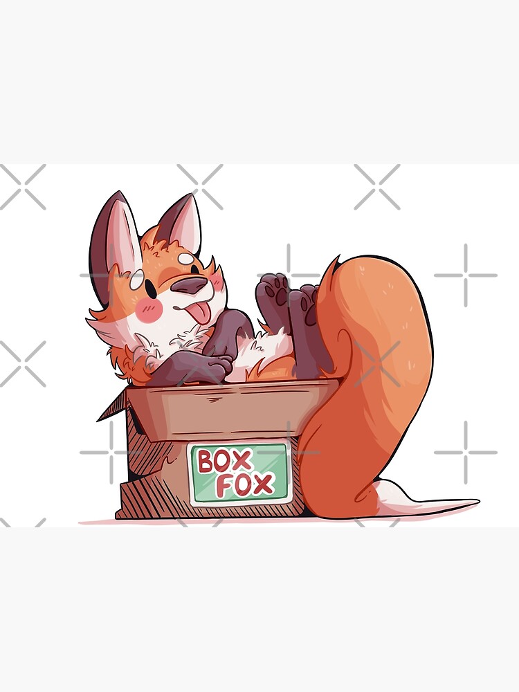 "Box fox" Poster for Sale by Afoxwitch | Redbubble