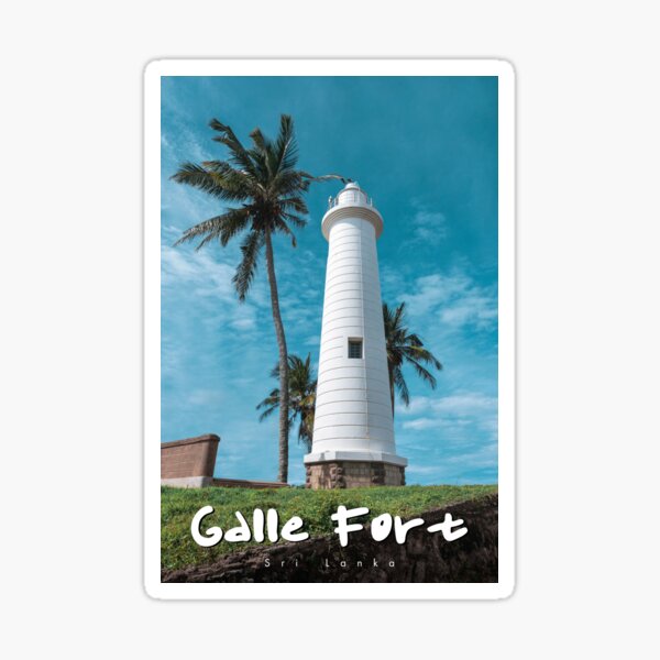 "Galle Fort" Sticker for Sale by ceyloneye | Redbubble