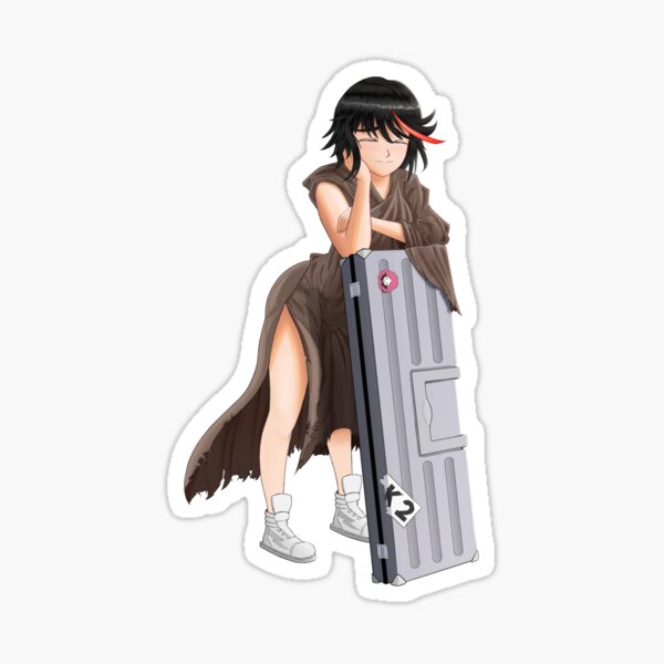 "Ryuko Matoi" Sticker by Varatlan | Redbubble