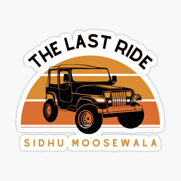 "Sidhu Moose wala car" Sticker for Sale by Pixelish | Redbubble