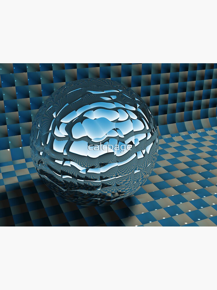 "Quilt: POV RAY CGI!" Sticker for Sale by calcpage | Redbubble