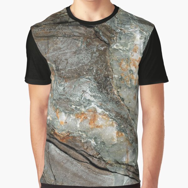 Rock Strata Salmon And Black T-Shirts for Sale | Redbubble