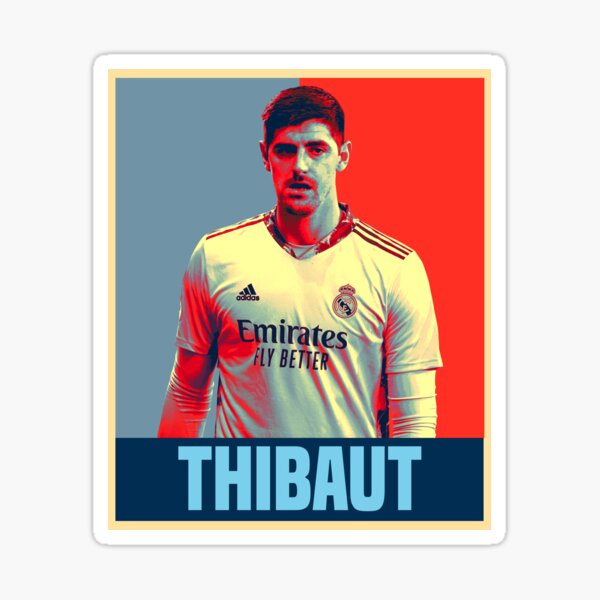 "Courtois Celebration Champion Hope" Sticker for Sale by marymccurdy ...