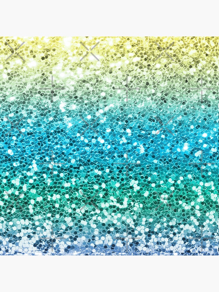 "Chunky Gradient Glitter Textures3 | Glitter Textures " Poster for Sale ...