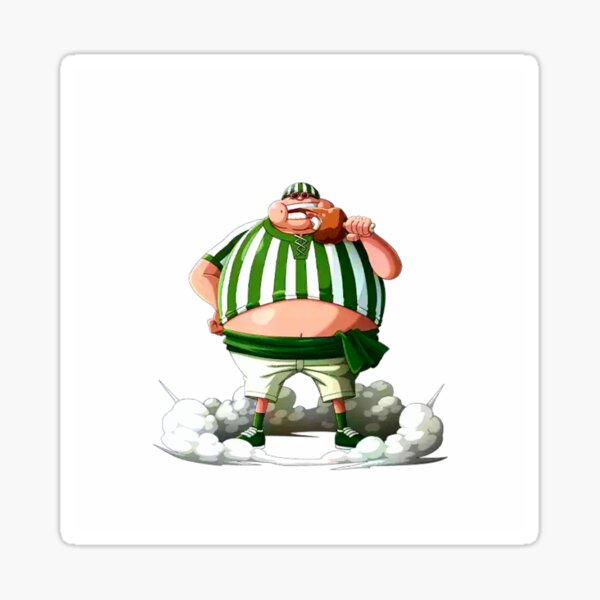 Pegatina «One Piece [Lucky Roo] colección-001» de MarcelinoRice | Redbubble