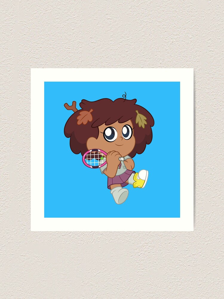 "Amphibia CHIBI STICKERS: Anne (1/8)" Art Print for Sale by ...