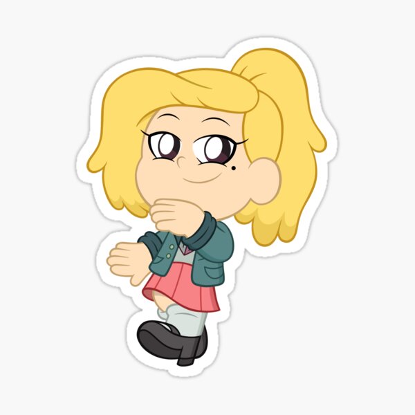 "Amphibia CHIBI STICKERS: Sasha (1/7)" Sticker for Sale by ...