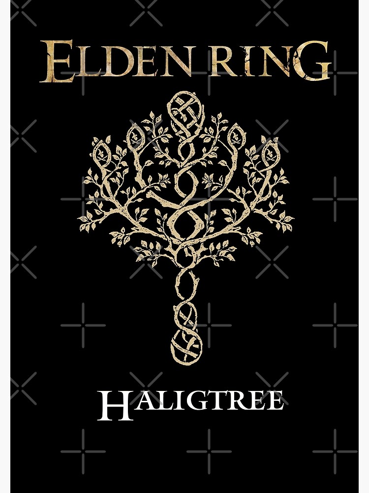 "Haligtree sigil/glyph Elden Ring" Poster for Sale by AR-Illustration ...