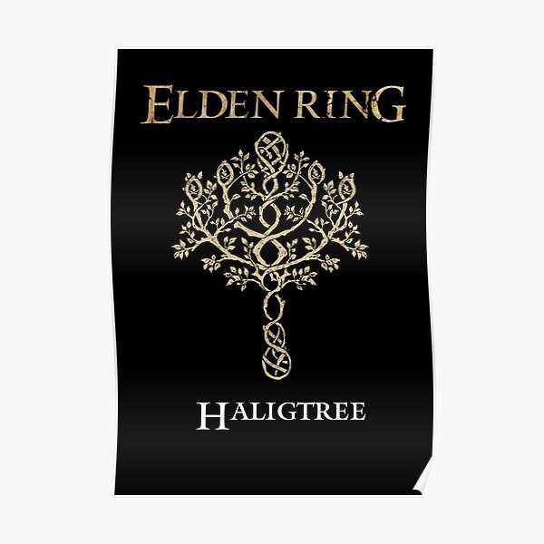 "Haligtree sigil/glyph Elden Ring" Poster for Sale by AR-Illustration ...