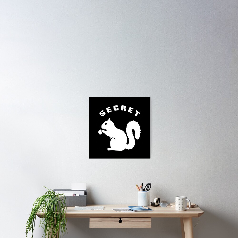 "Secret Squirrel" Poster by Conspiracy-buff | Redbubble