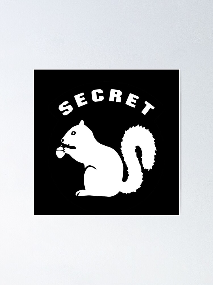 "Secret Squirrel" Poster by Conspiracy-buff | Redbubble