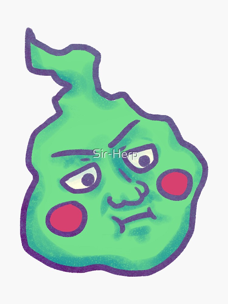"Pouting Dimple / Ekubo Sticker (MP100)" Sticker for Sale by ...