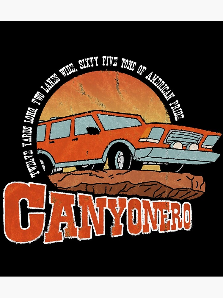 "Canyonero Logo Sticker" Poster for Sale by amberk1cira | Redbubble