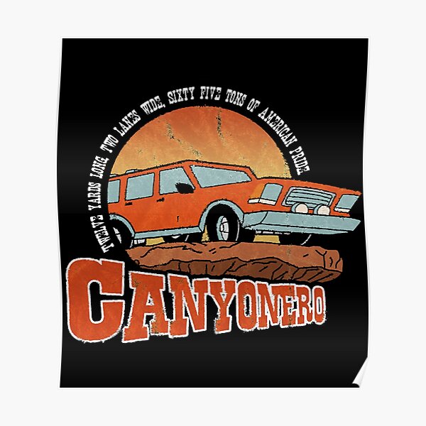 "Canyonero Logo Sticker" Poster for Sale by amberk1cira | Redbubble