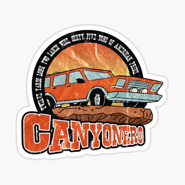 "Canyonero Logo Sticker" Sticker for Sale by amberk1cira | Redbubble
