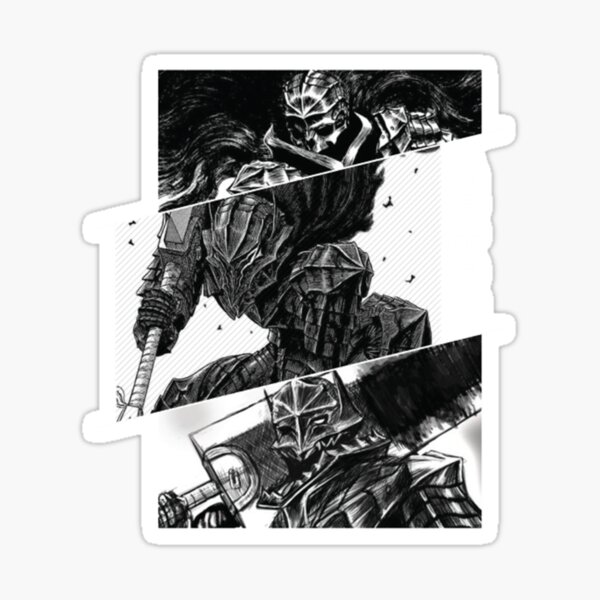 "Berserkz armor" Sticker for Sale by jacobikeshia | Redbubble