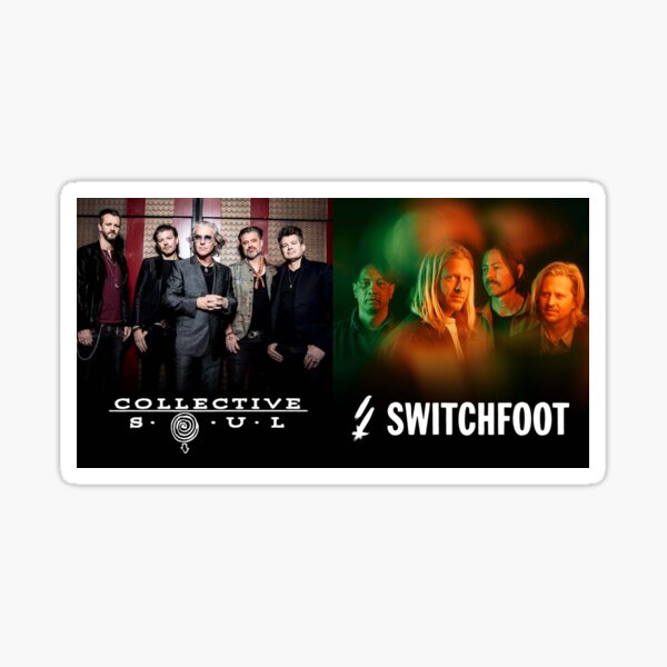 "collective switchfoot concert tour 2022 masmay" Sticker for Sale by ...