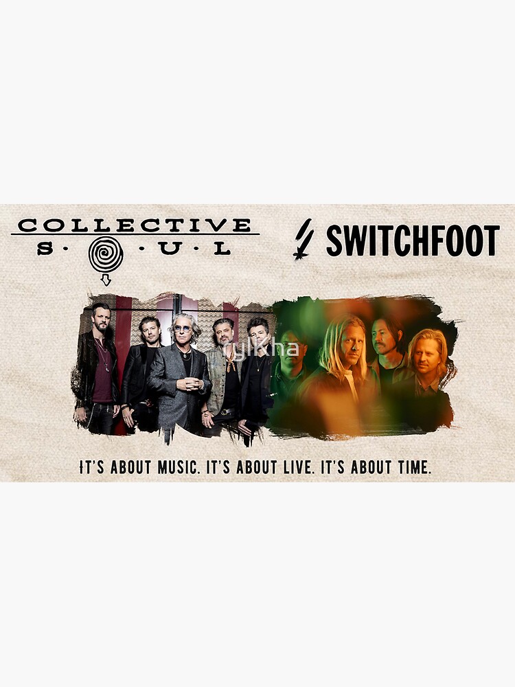 "collective switchfoot music tour 2022 masmay" Sticker for Sale by ...