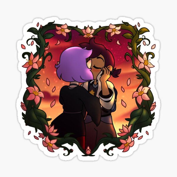 "Lumity Kiss from TOH" Sticker for Sale by phantomdragon62 | Redbubble