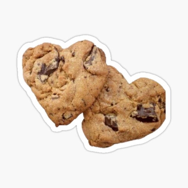 "Chocolate Chip Cookies" Sticker for Sale by zarabukhari | Redbubble