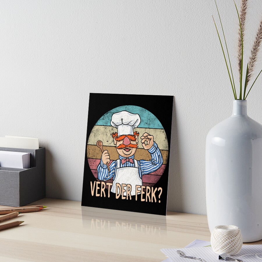 "Vintage the Swedish Chef" Poster for Sale by IsabelCummings | Redbubble
