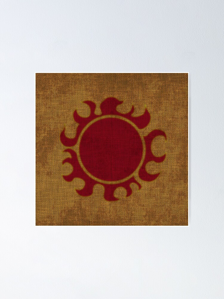 "OP 21 - Flag of the Sun Pirates" Poster for Sale by Cleobule | Redbubble