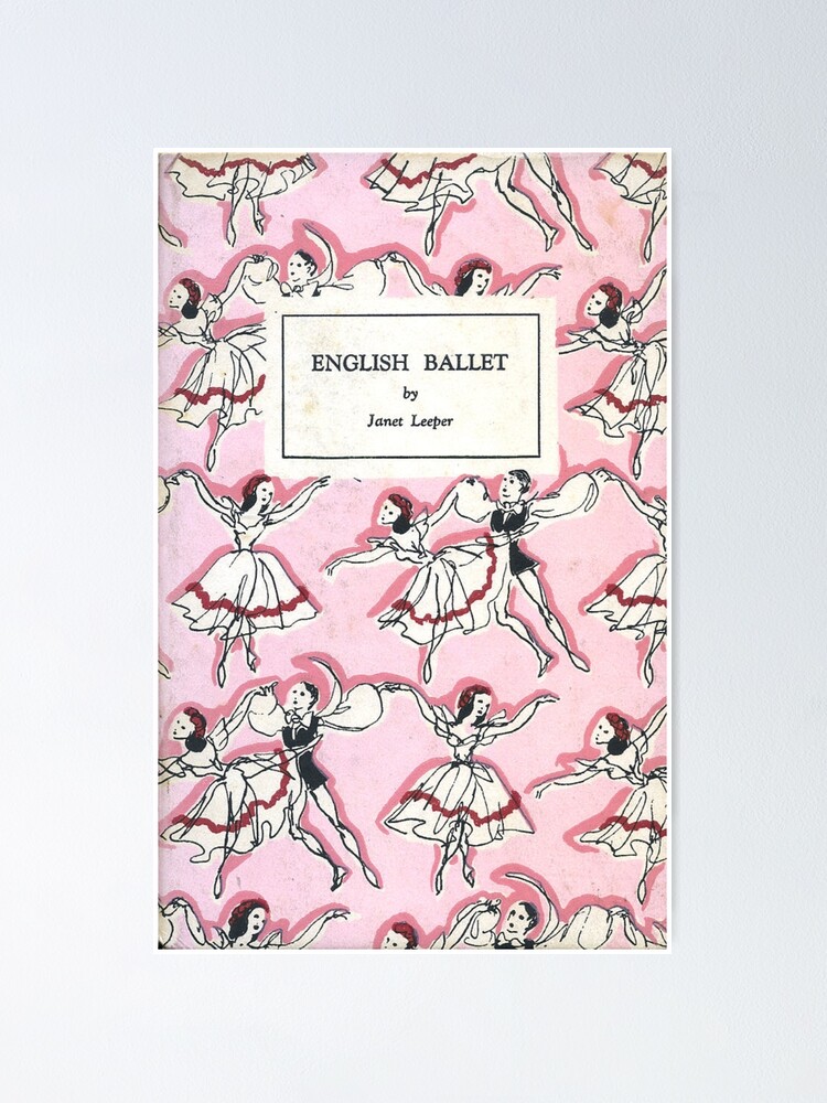 "English Ballet (1945) - Vintage Book Cover" Poster for Sale by ...