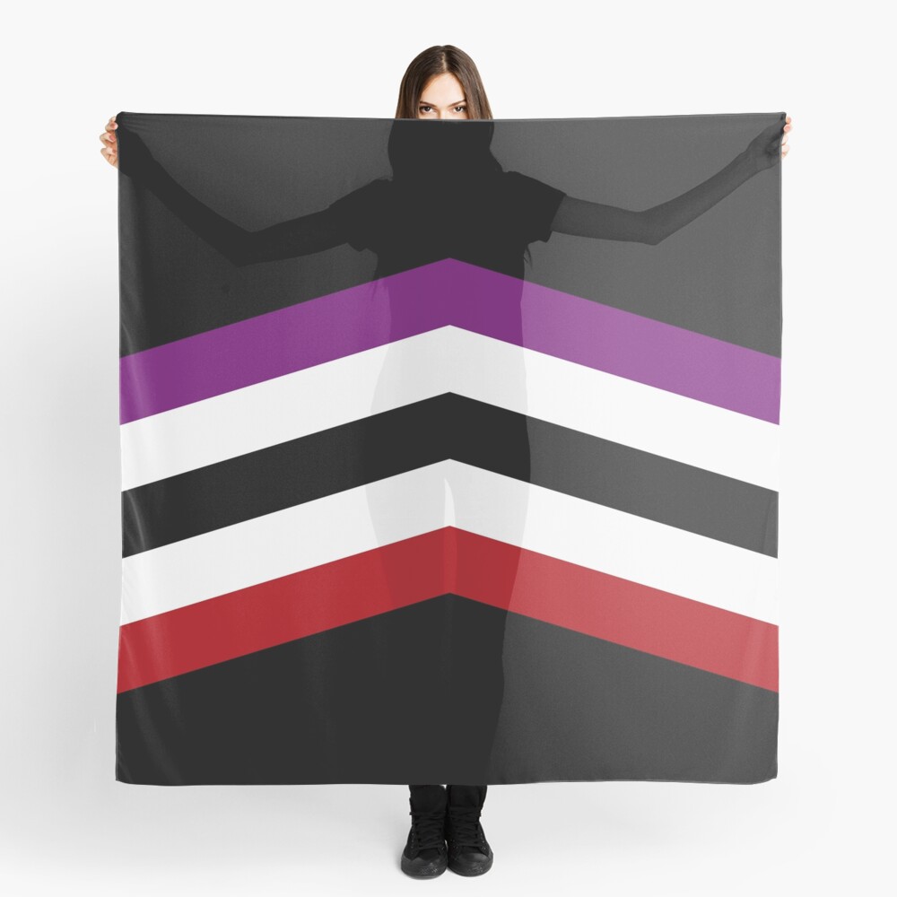 "Apothisexual and Apothiromantic" Scarf for Sale by CaseiSolus | Redbubble