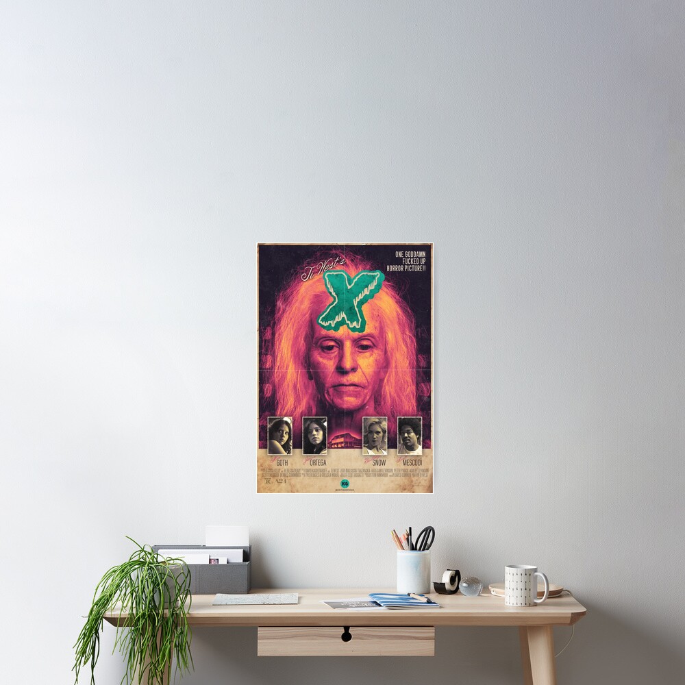 "X vintage movie poster - A24" Poster for Sale by Herman2181 | Redbubble