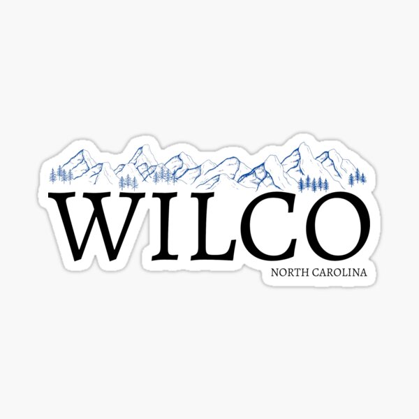 "Wilco" Sticker by tarenaco | Redbubble