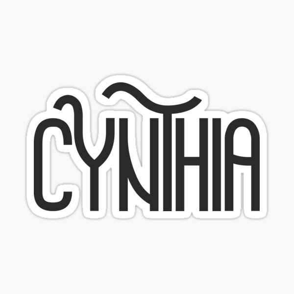 "Cynthia Name, Cynthia Calligraphy, Gift for Cynthia, Custom Gift ...