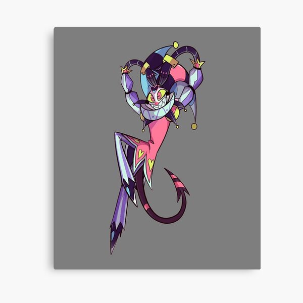 "Helluva Boss Fizzarolli" Canvas Print for Sale by LittleDelta | Redbubble