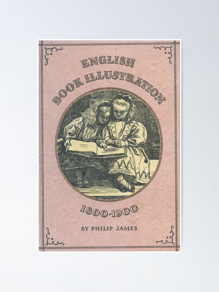 "English Book Illustration 1800-1900 (1947) - Vintage Book Cover ...