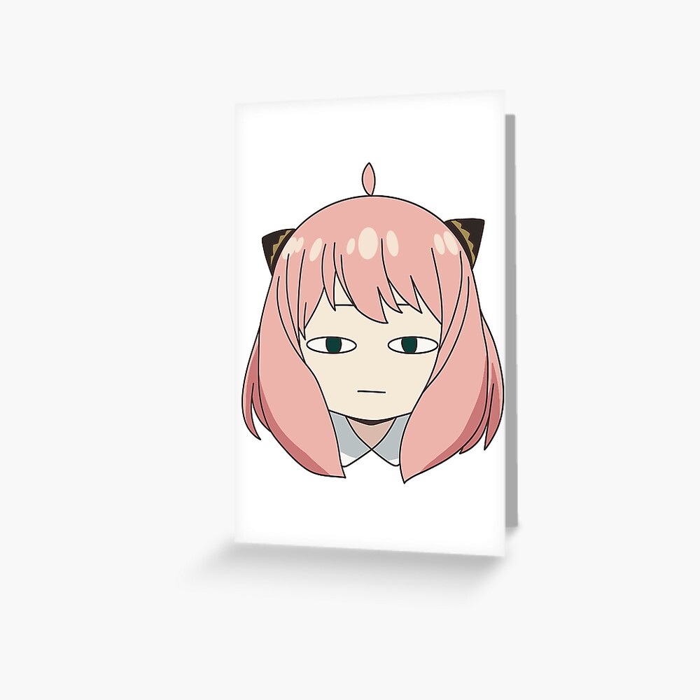 "[ SALE ] SPY X FAMILY Anya don't know what he's thinking face ...