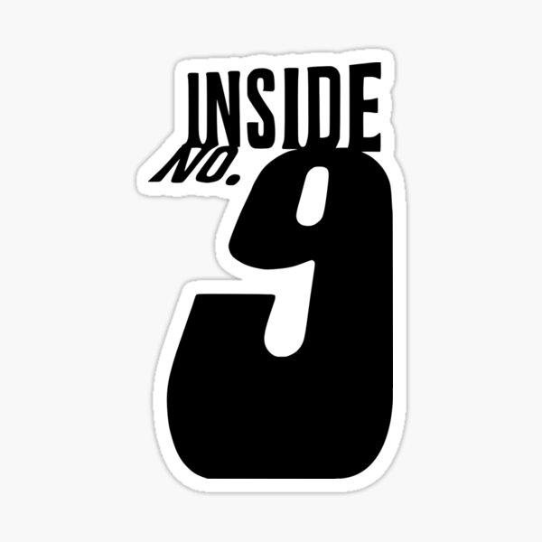 "Inside No 9 Black" Sticker for Sale by daydreameruk | Redbubble
